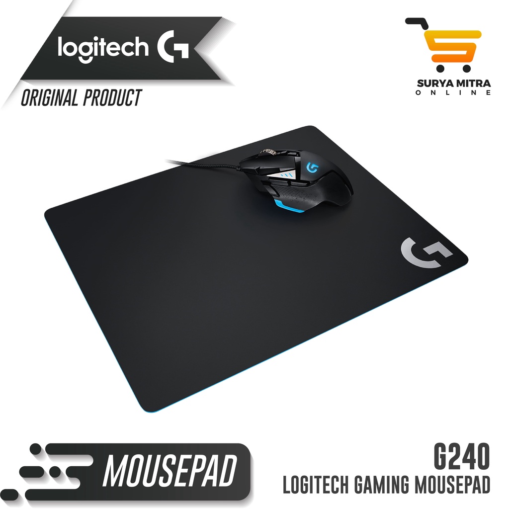 Logitech G240 / G240 Gaming Mouse Pad | Shopee Philippines