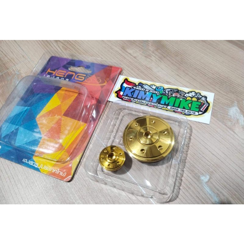 DUO CAP GOLD FOR RAIDER 150 FI | Shopee Philippines