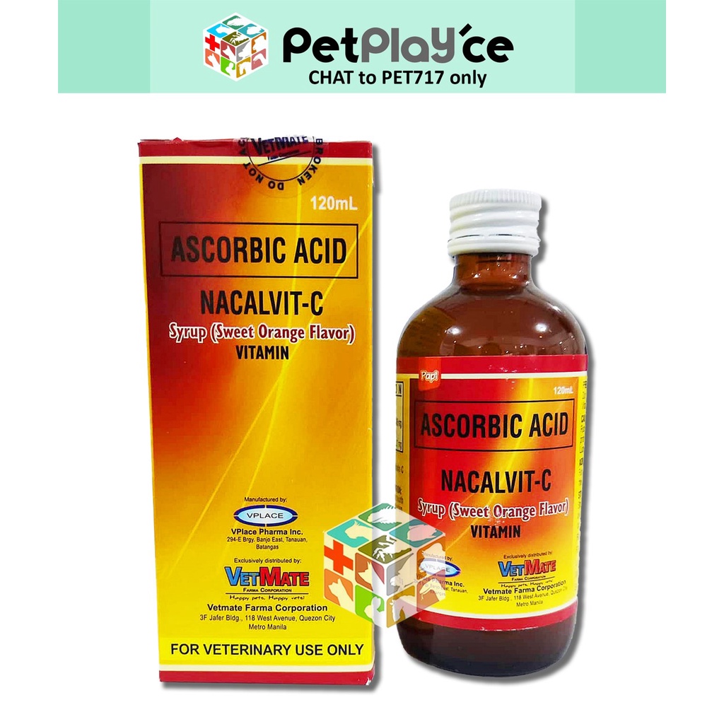 Papi Nacalvit-C Nacalvit ZC 120ml Immunostimulant Ascorbic Acid ...