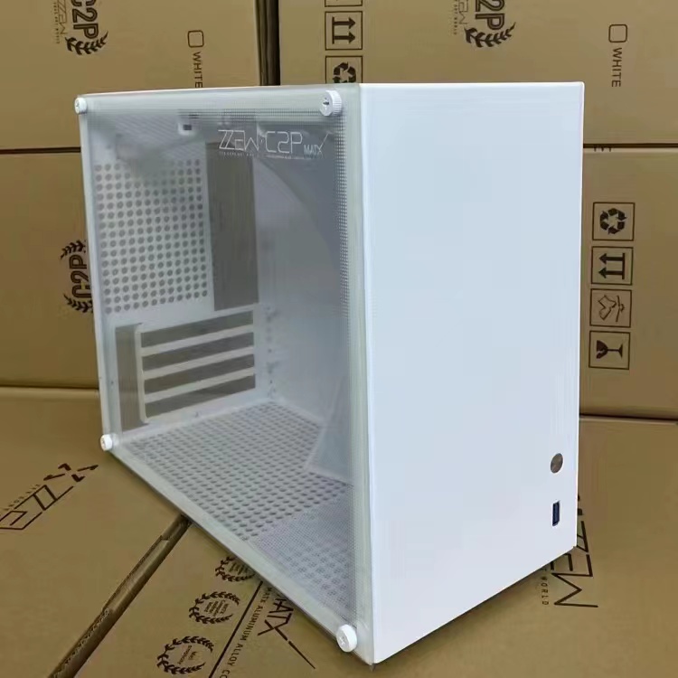 ZZAW C2 Plus Computer Case Support Full Size MATX Motherboard+ATX Power ...