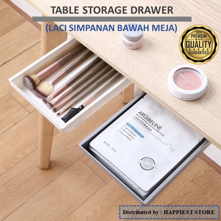 [M.SIA] MULTIPURPOSE TABLE STORAGE COMPARTMENT ORGANIZATION HIDDEN ...