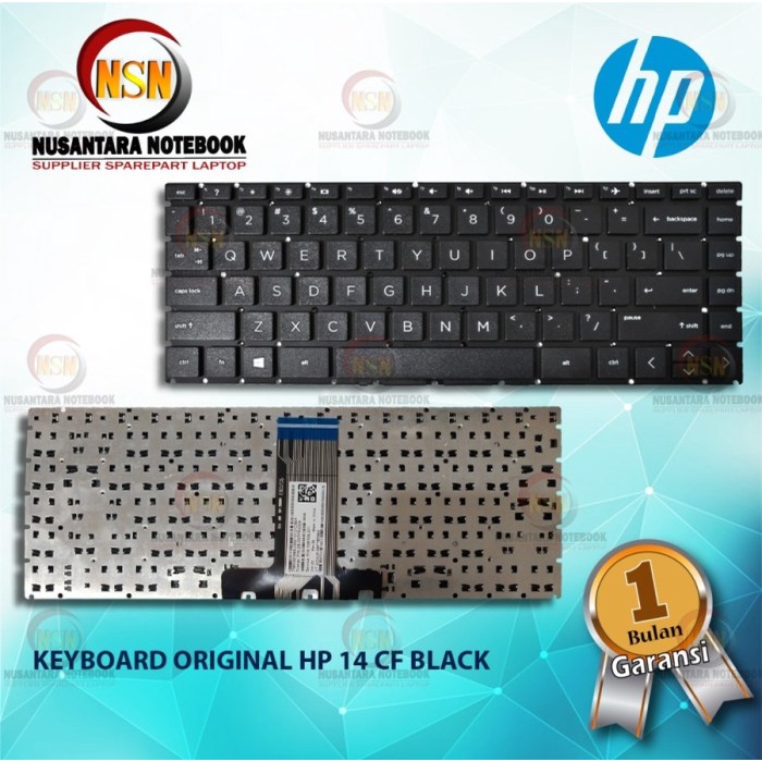 HP Pavilion 14-CF 14S-CF 14S-DK 14-DF 14-DK 14-DG Black Keyboard ...