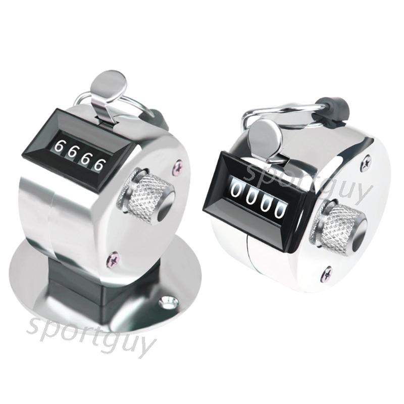 1 pcs Portable 4 Digit Number Pedestrian flow counter chanting machine ...