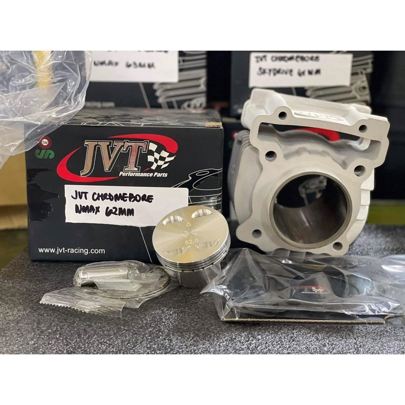 JVT Cylinder Block Set Chrome bore For Nmax 155 (59mm, 62mm, 63mm ...