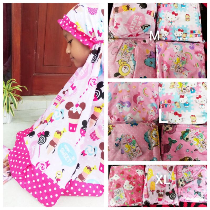 MUKENA KIDS CHARACTER ADEM | Shopee Philippines