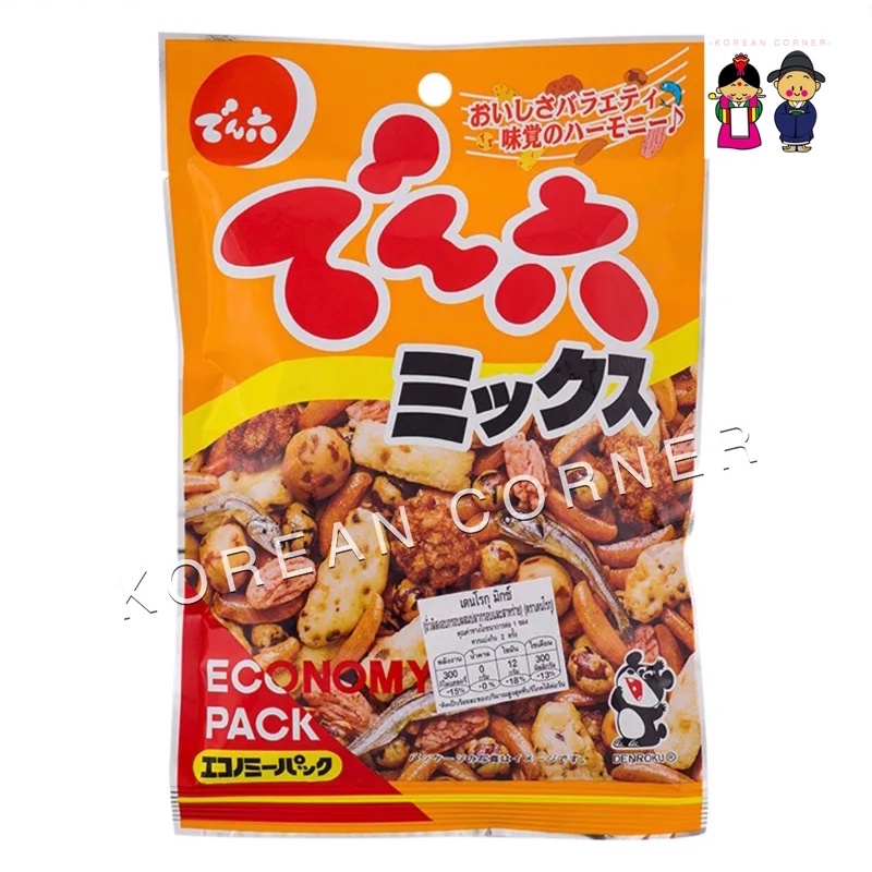 Japanese Denroku Nuts snacks Peanut Crispy Fish Seaweed Snack No Sugar ...