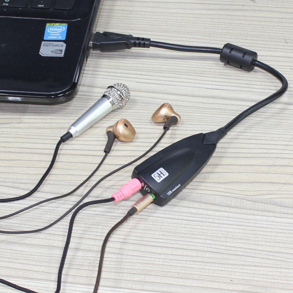 Sound Card Adapter Steel Series Sound 5Hv2 7.1 External USB Sound Card Audio Adapter | Shopee ...