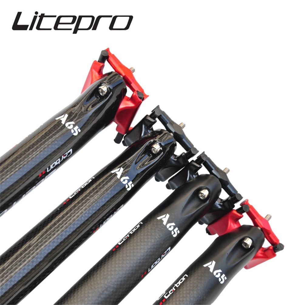 Litepro Carbon Fiber Integrated Seatpost Folding Bike 33.9 / 31.8 ...