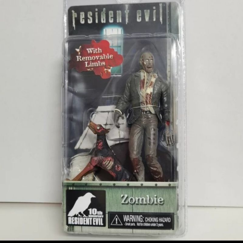 Neca Zombie Resident Evil And Cerberus Dog Zombie Figure | Shopee ...