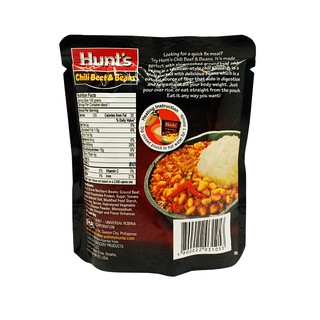 Hunts Chili Beef & Beans 100g | Shopee Philippines