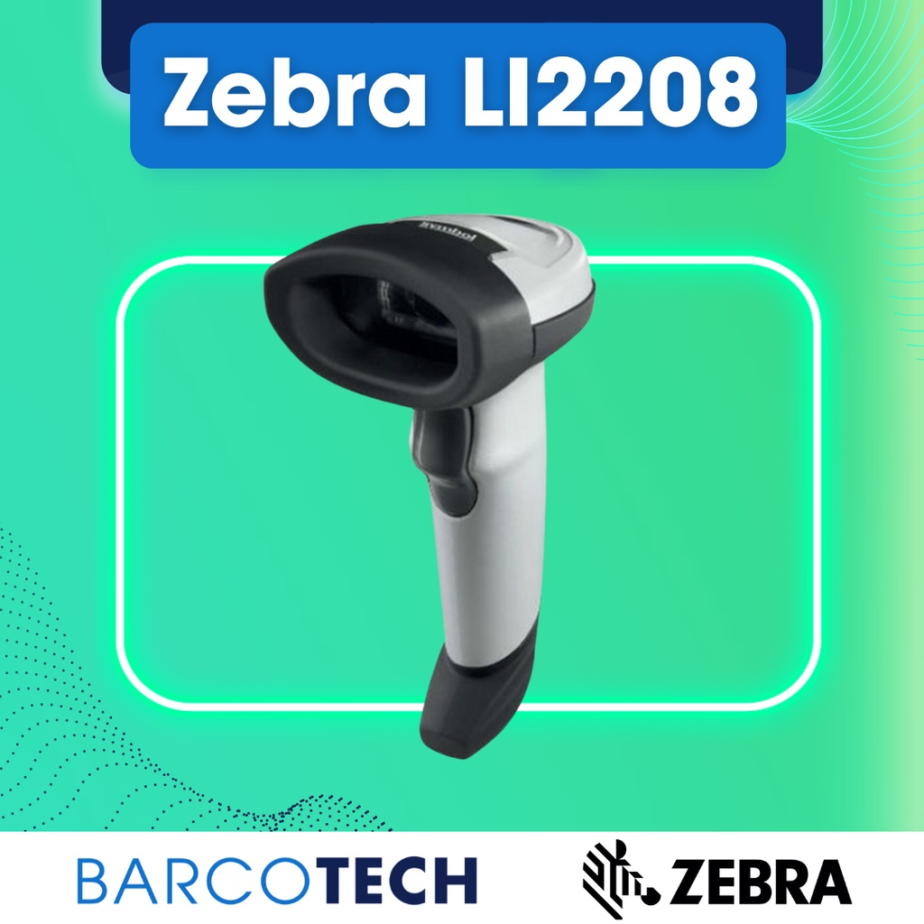 Zebra / Motorola Symbol LI2208 Barcode Handheld Scanner 1D - Cordless ...