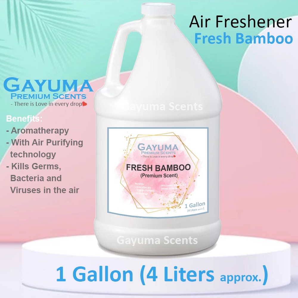 Gayuma FRESH BAMBOO Premium Scents 1 Gallon water based fragrance ...
