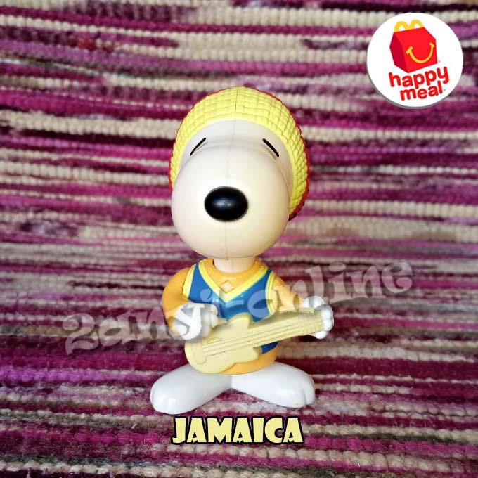 Mcdo Happy Meal Toy Snoopy World Tour - JAMAICA | Shopee Philippines