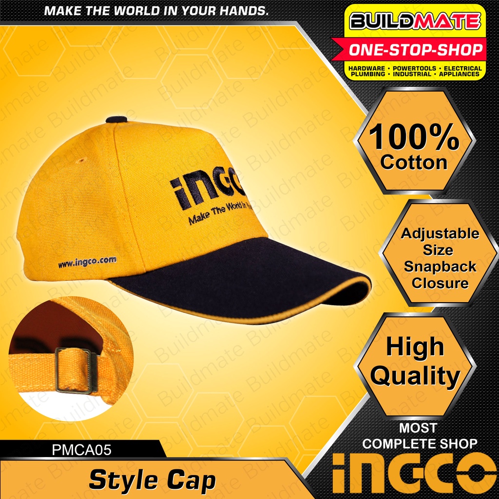 INGCO CAP/HAT NOT FOR SALE 100% ORIGINAL / AUTHENTIC •BUILDMATE• NOT ...
