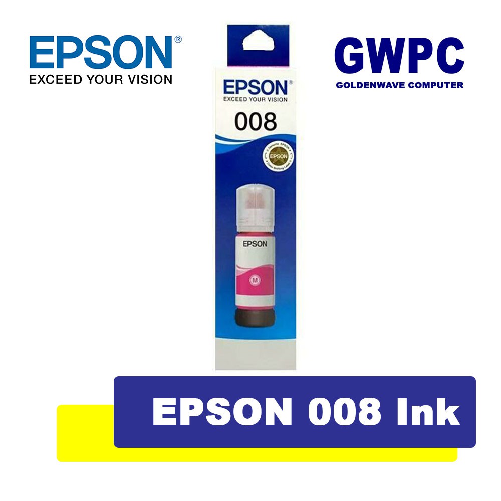 Epson 008 Genuine Pigment Ink | Shopee Philippines