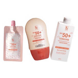 Sugar Dolls Sunscreen 3-in-1 for Face and Body SPF 50+ UVA/UVB ...