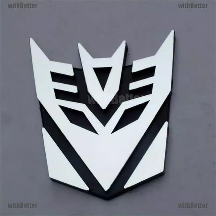 Deception Emblem Transformer Logo Sticker | Shopee Philippines