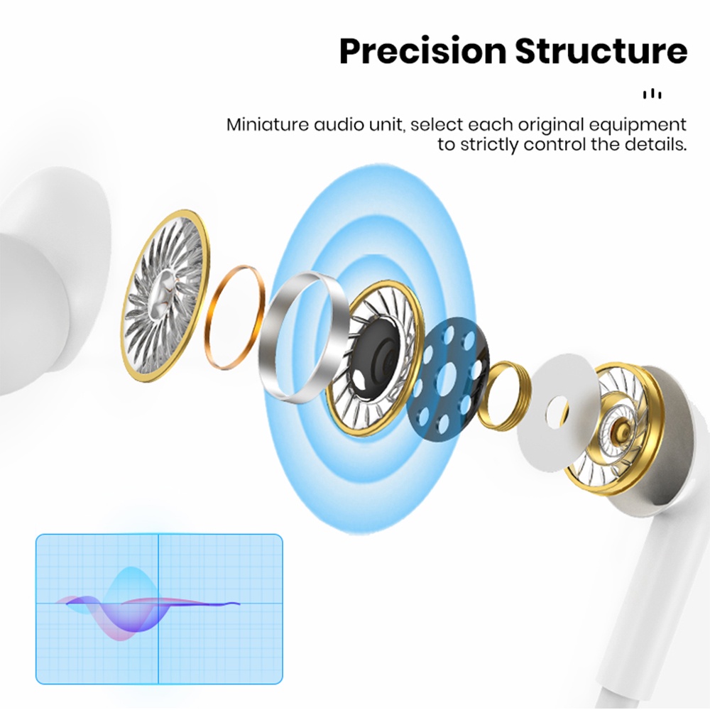 TOPK F05 3.5mm Stereo Earphone With Mic Hifi Headphones | Shopee ...