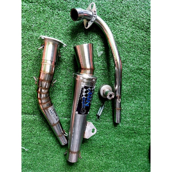 AUN, Daeng, Cha pipe set 44mm Low (Xrm110,Wave100, Smash , Rj110 or ...