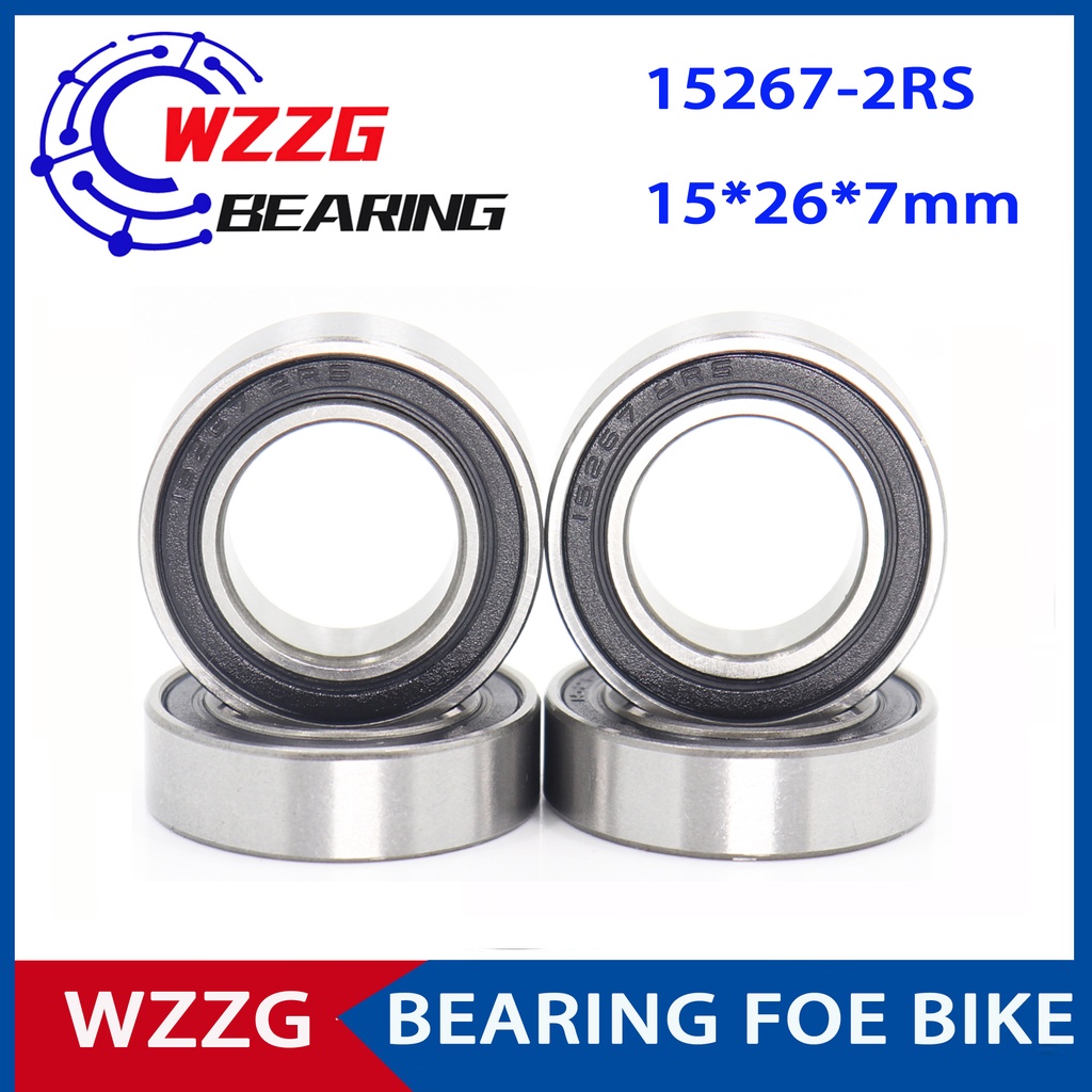 WZZG Stainless Steel Ceramic Ball Mountain Bike Hub Bearing 15267-2RS ...