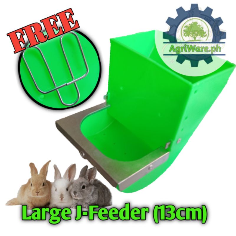 J-Feeder Plastic feeder for Rabbits, Chicken, Birds | Shopee Philippines