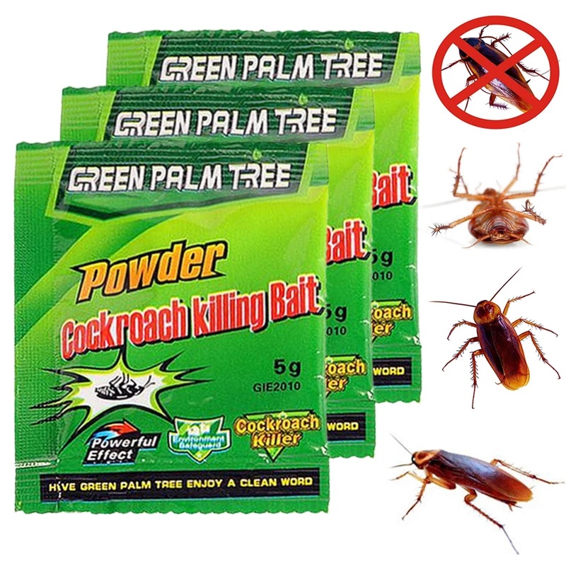 3/10 Packs Powder Kill Cockroach Bait Environmentally Friendly ...