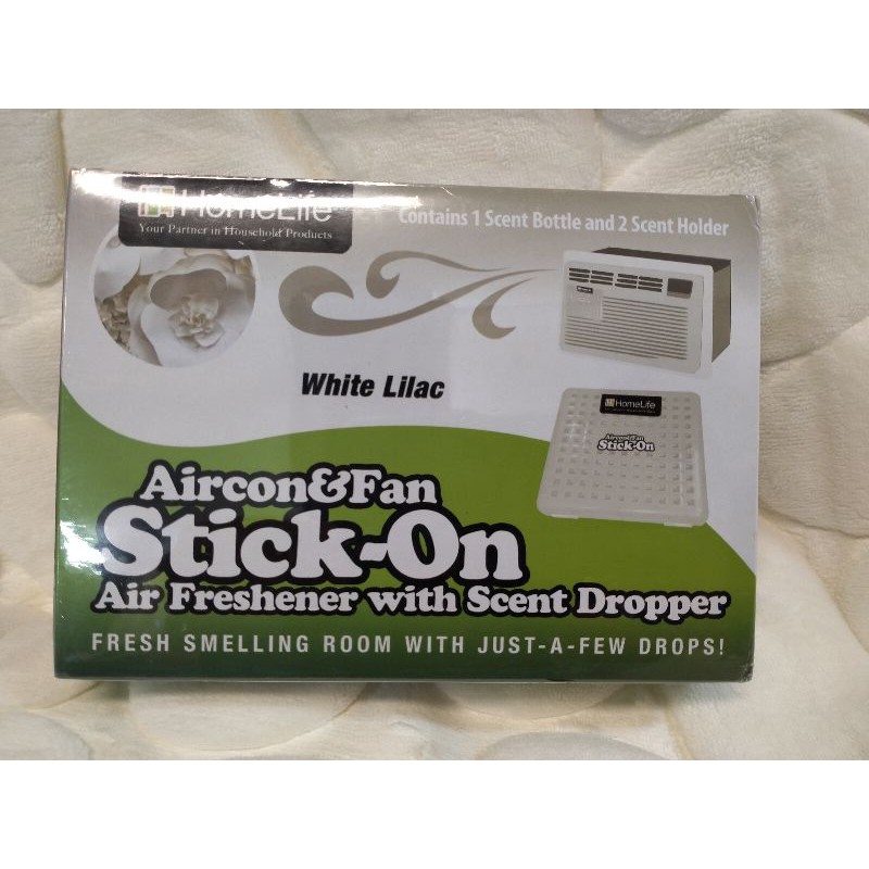 AIRCON & FAN AIR FRESHENER WITH WITH SCENT DROPPER | Shopee Philippines