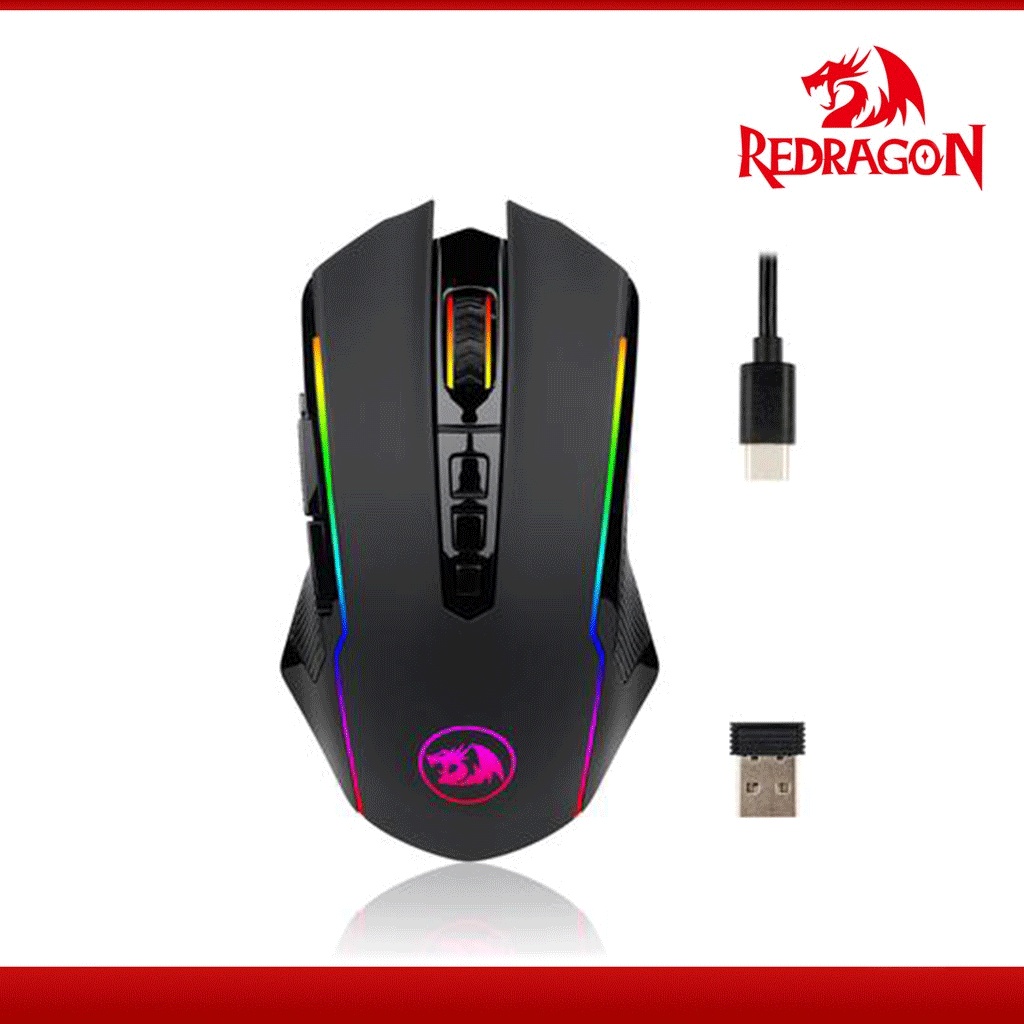 Redragon Ranger Lite RGB Wireless Gaming Mouse (M910-KS) | Shopee ...