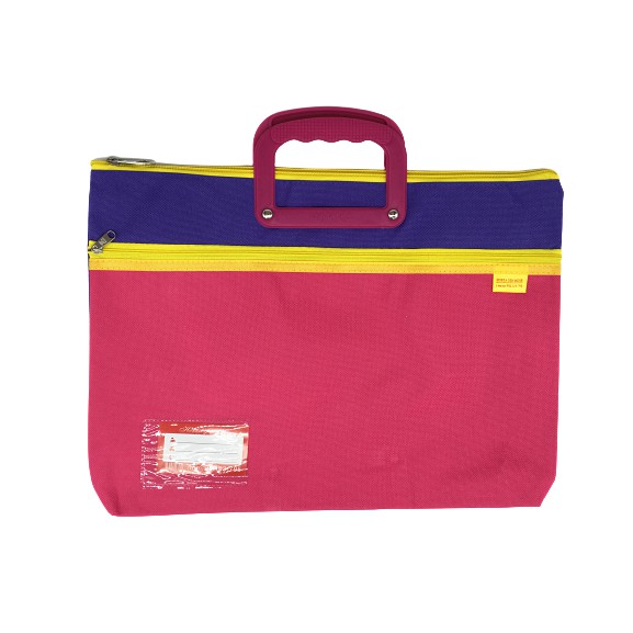 HOKKA 2 Layers Sugar Color Envelope With Handle and Name Tag A4 (Double ...