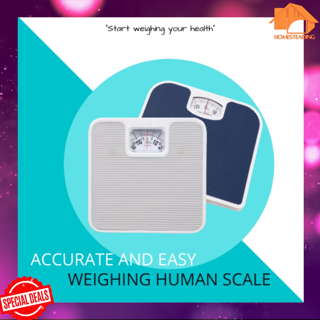 Homesteading Human Mechanical Weighing Scale Non Slip Manual Human Mech ...