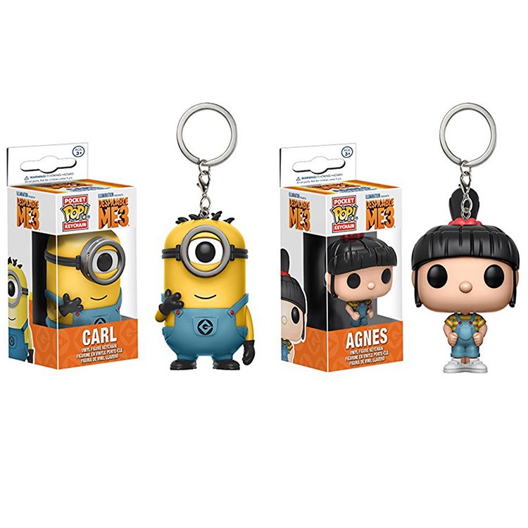 Funko pop Minions despicable me 3 Keychain | Shopee Philippines