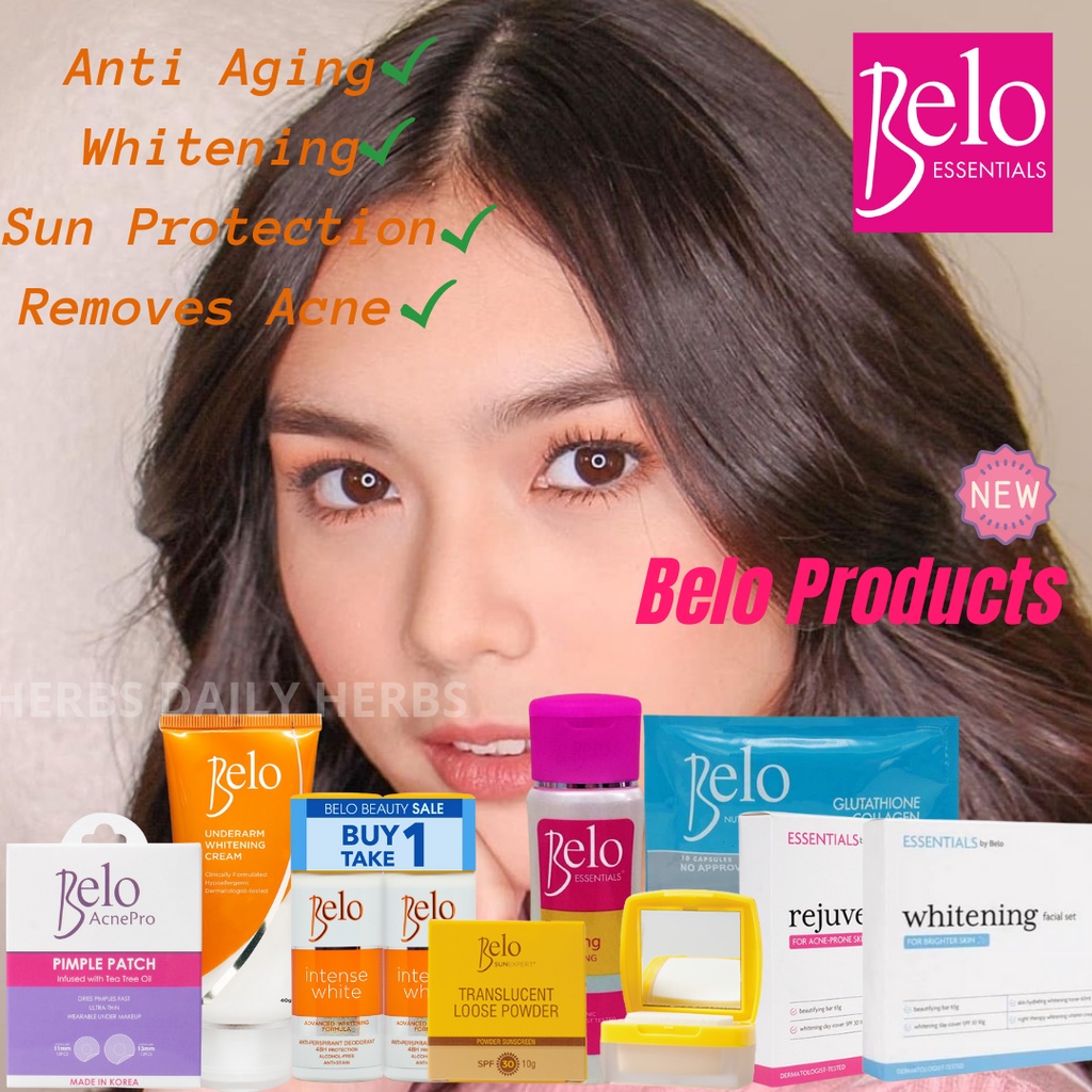 [DAILYHERBS]Belo Essentials Rejuvenating & Whitening Set+New Belo ...