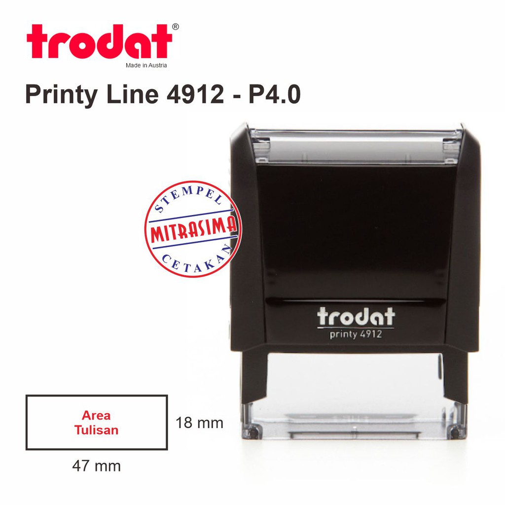 Trodat Stamp 4912 (Square Model) | Shopee Philippines