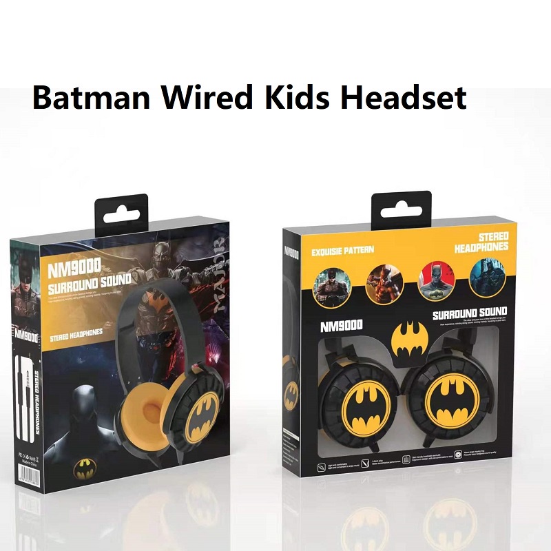 Disney Marvel Frozen Wired Kids Headsets Iron Man Spiderman Captain ...