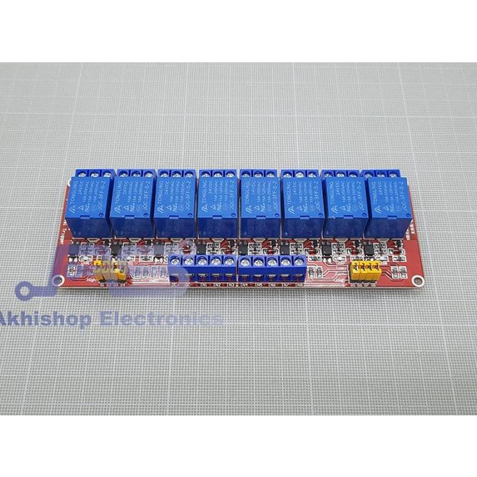 8 Channel Relay Module 24V Supports High and Low Trigger | Shopee Philippines