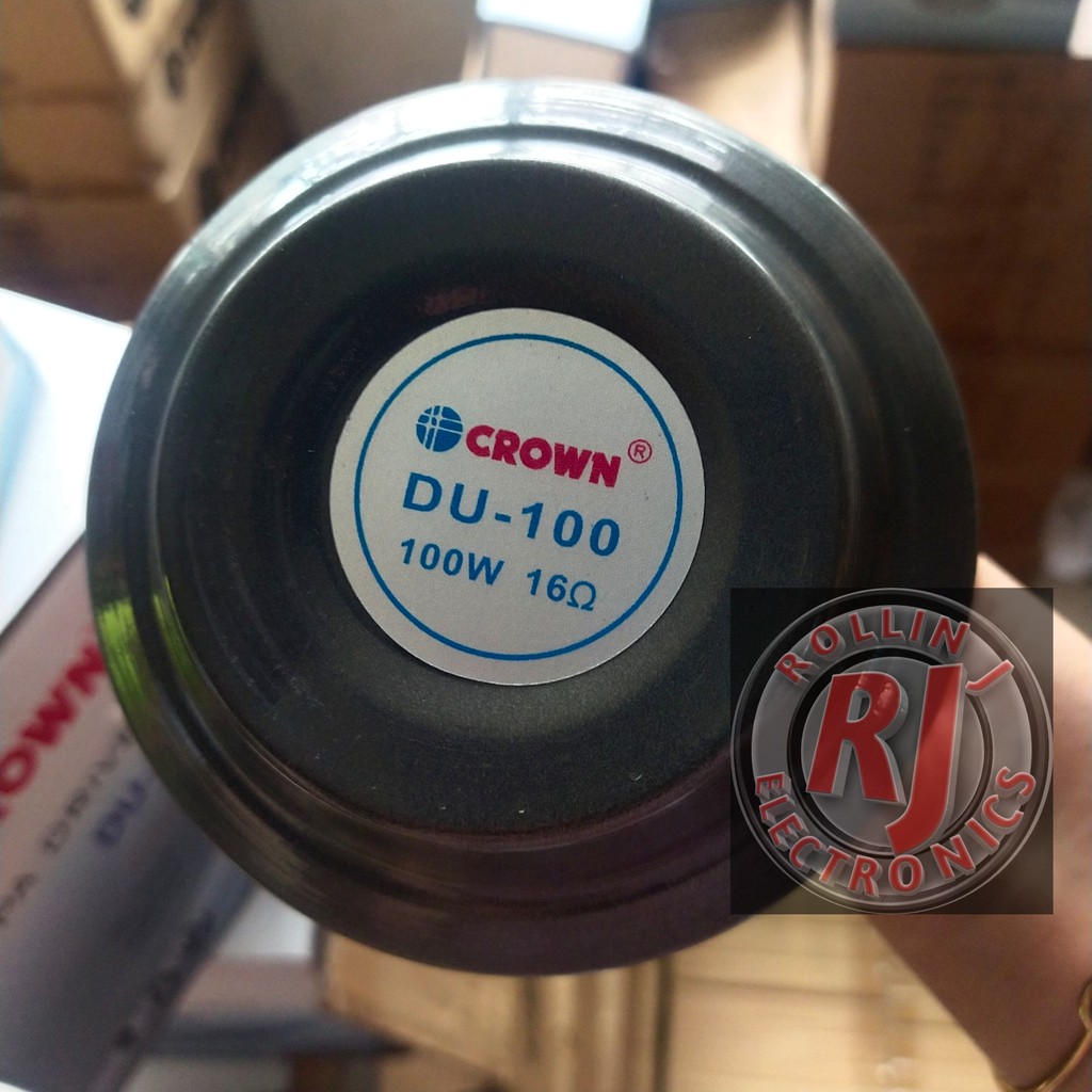 ORIGINAL DU-100 CROWN DRIVER UNIT 100 WATTS | Shopee Philippines