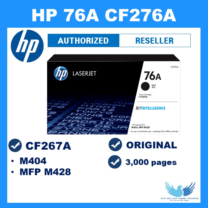 HP 76A CF276A Original LaserJet Toner Cartridge | Shopee Philippines