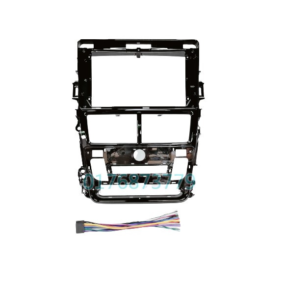 Android Player Casing 9" Toyota Vios / Yaris 2019 (Auto Air-Cond) with ...