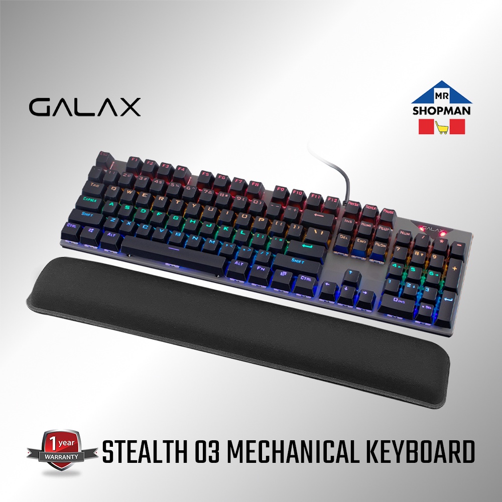 Galax Stealth 03 Mechanical Gaming Keyboard | Shopee Philippines