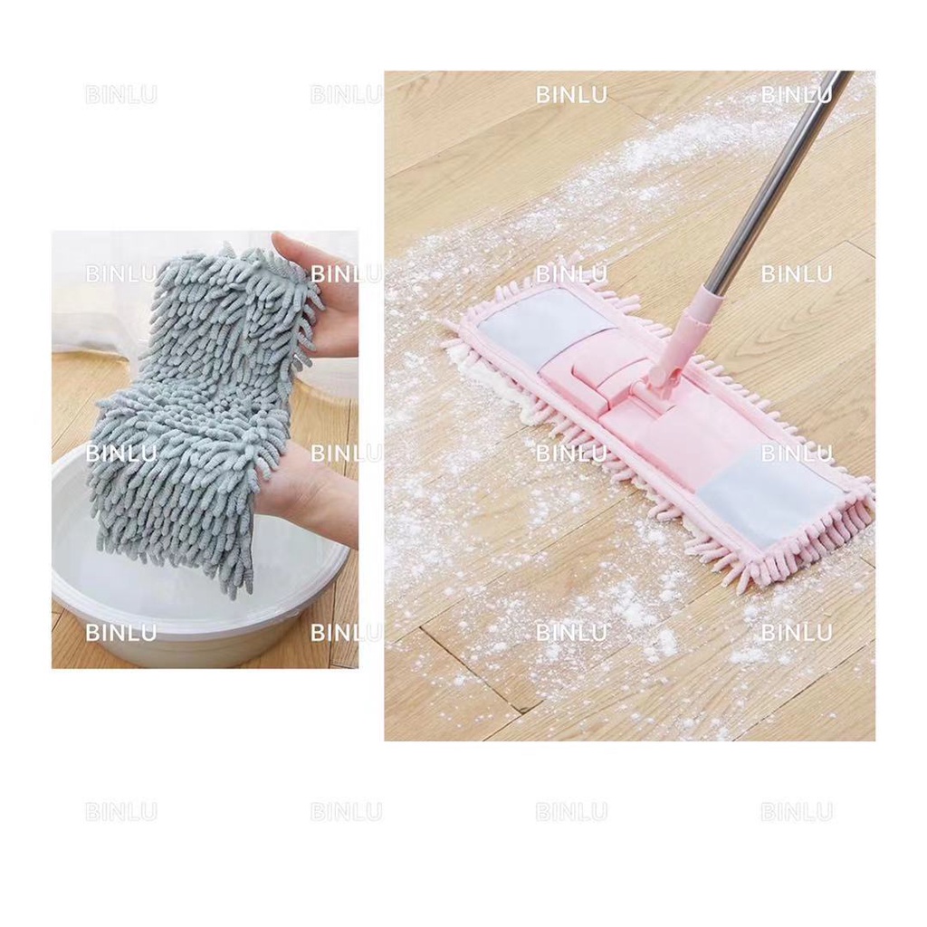 360 degreet spin chenille mop,stretchable,cloth drying flat mop,sweeper ...