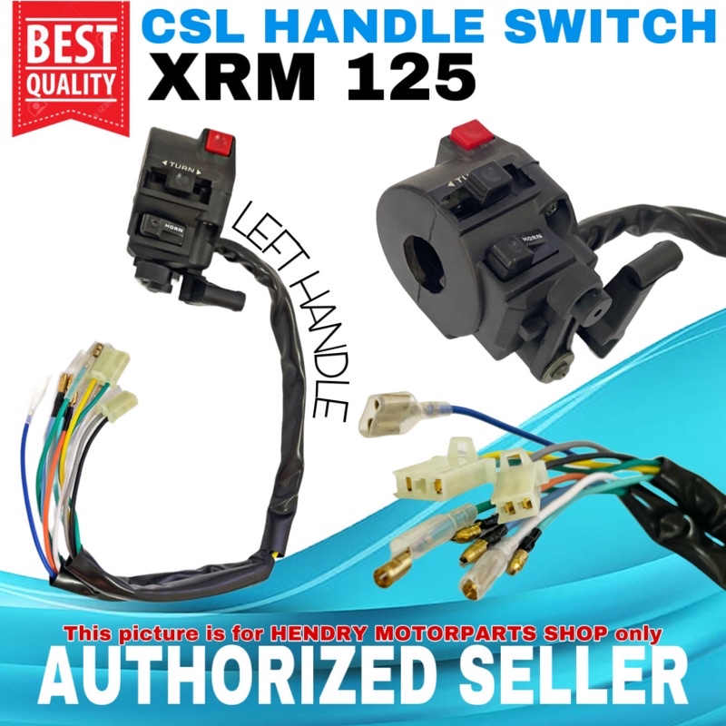 CSL Left and Right Hand Handle Switch For Honda Xrm 125 Motorcycle ...