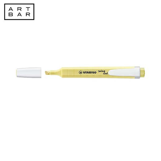 Stabilo Swing Cool Highlighter Pastel Milky Yellow - Art Bar | Shopee ...