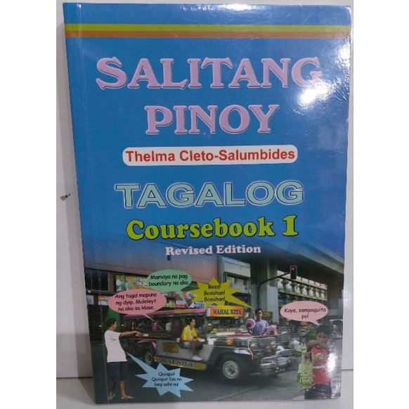 SALITANG PINOY TAGALOG COURSE BOOK REVISED EDITION 1 | Shopee Philippines
