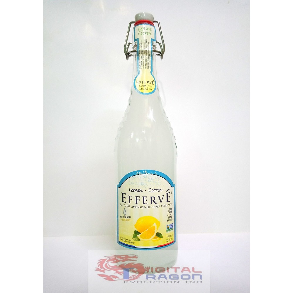 EFFERVE SPARKLING LEMONDAE, LEMON CITRON, ORANGE LEMON WITH SPRING ...