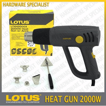 Lotus Heat Gun 2000W LTXH2000X with Accessories Original Authentic ...