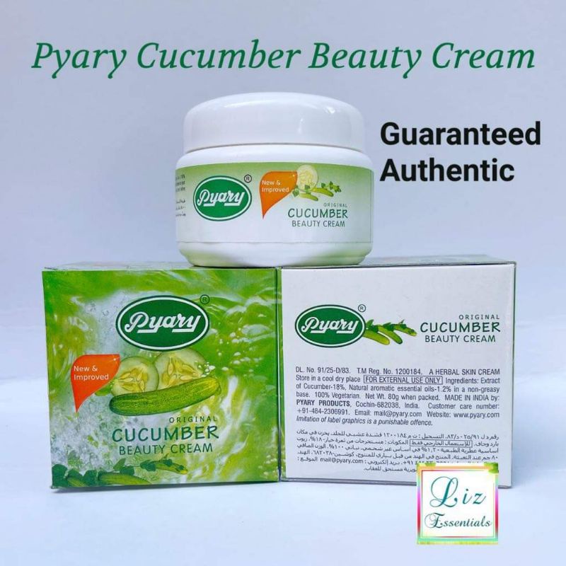 PYARY CUCUMBER BEAUTY HERBAL CREAM | Shopee Philippines