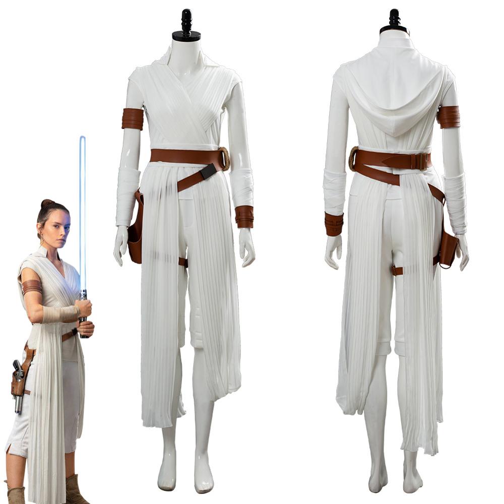 Star Cosplay Wars 9 The Rise Of Skywalker Rey Cosplay Costume Halloween ...
