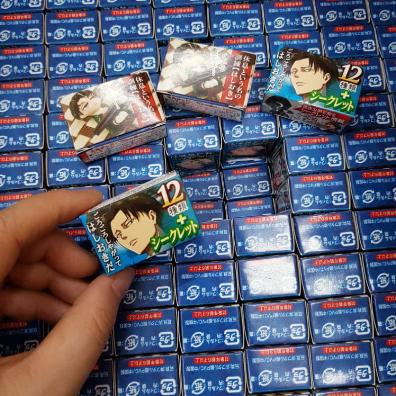 Attack On Titan Miniature Action Figurine Blind Box AOT | Shopee ...