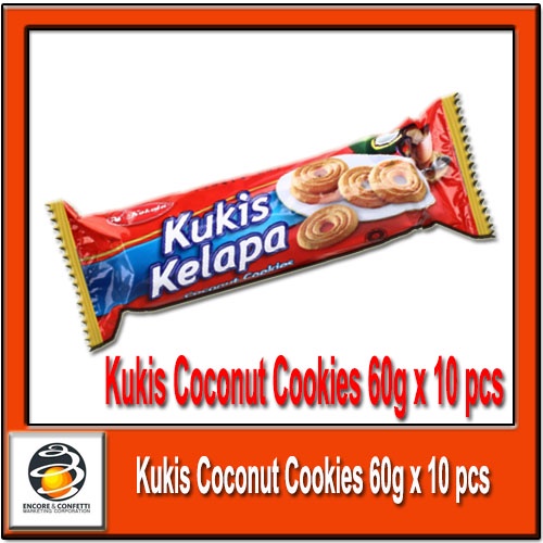 Kukis Kelapa 60g x 10pcs | Shopee Philippines