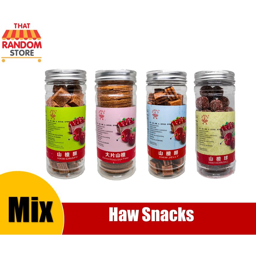 Spring Brand Haw Snacks (Flake 山楂片 /Crispy 山楂酥 /Jelly 山楂酪 /Ball 山楂球 ...